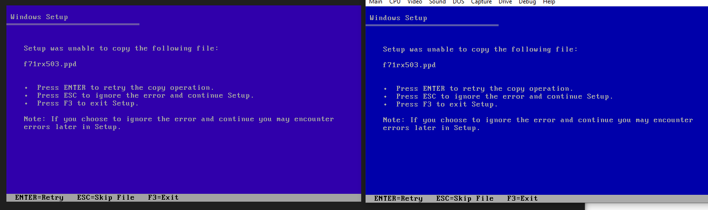 Windows NT, 2000, XP - how to install them as guest? · Issue #3538 ...
