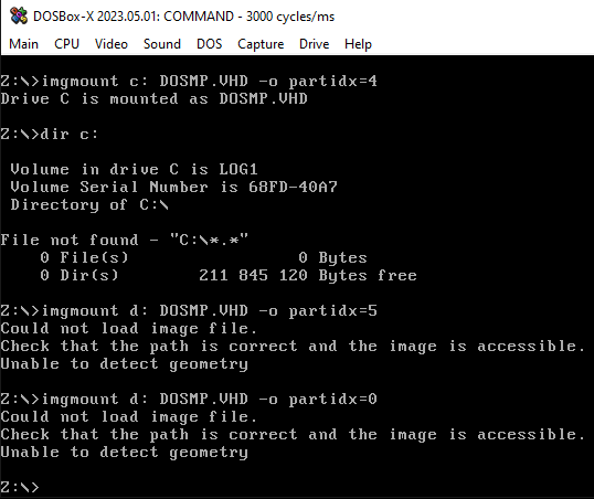 FORMAT.EXE does not work on raw disks · Issue #4319 · joncampbell123/dosbox-x · GitHub