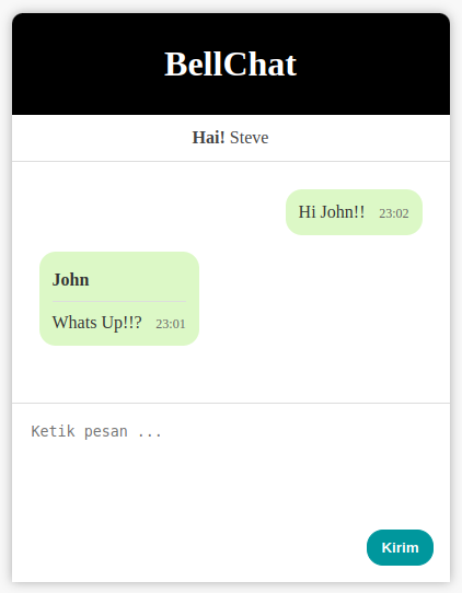 GitHub - nabilsynfl/bellChat: Realtime chat using node js