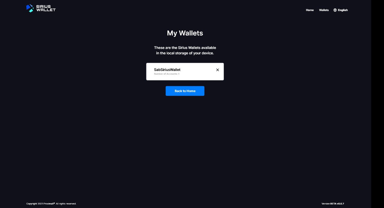Rebrand Sirius brand (replace Proximax) · Issue #640 · proximax-foundry/web-wallet-vuejs · GitHub