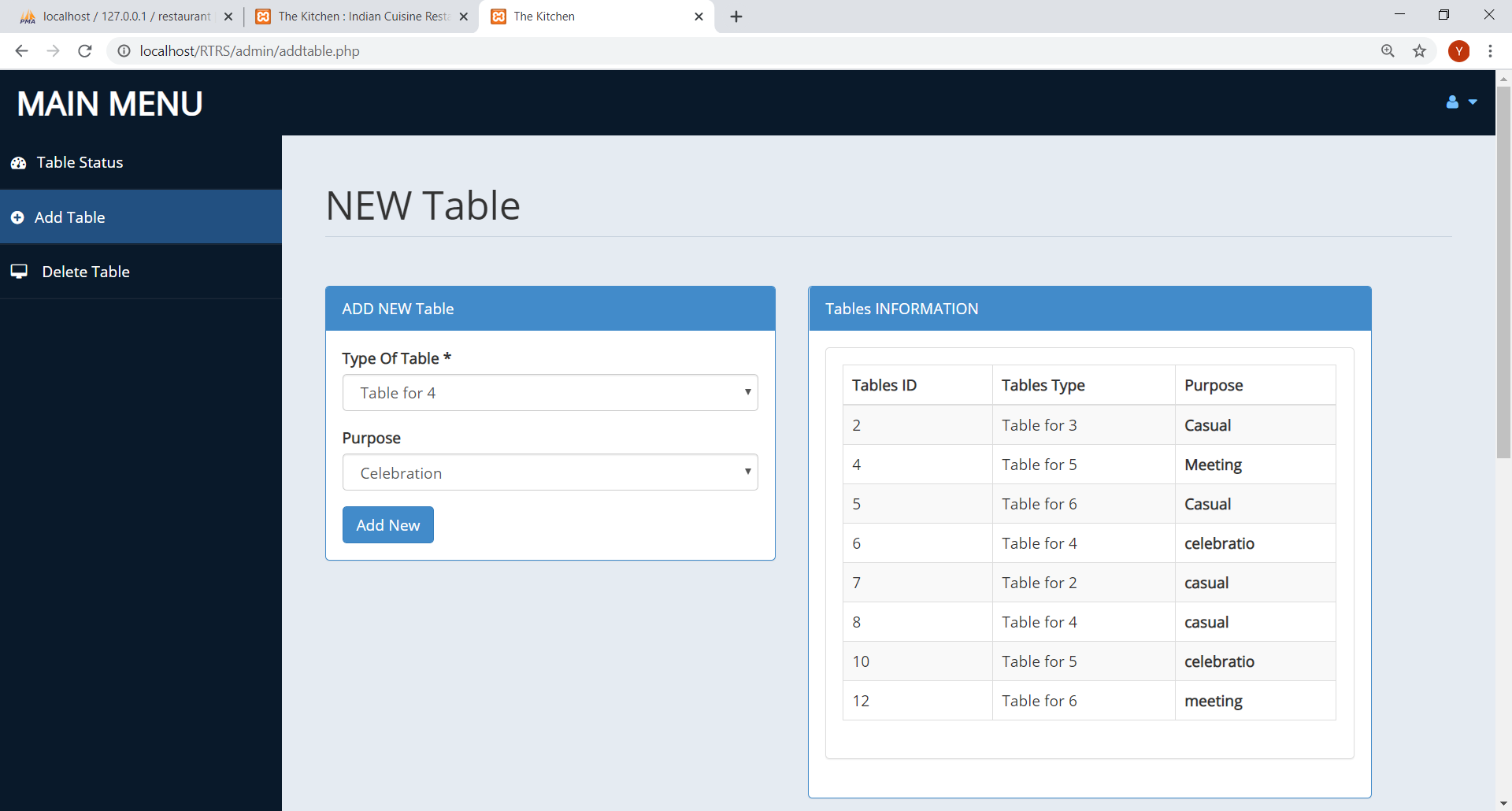 GitHub - yagnikpipaliya/Restaurant-Table-Reservation-System