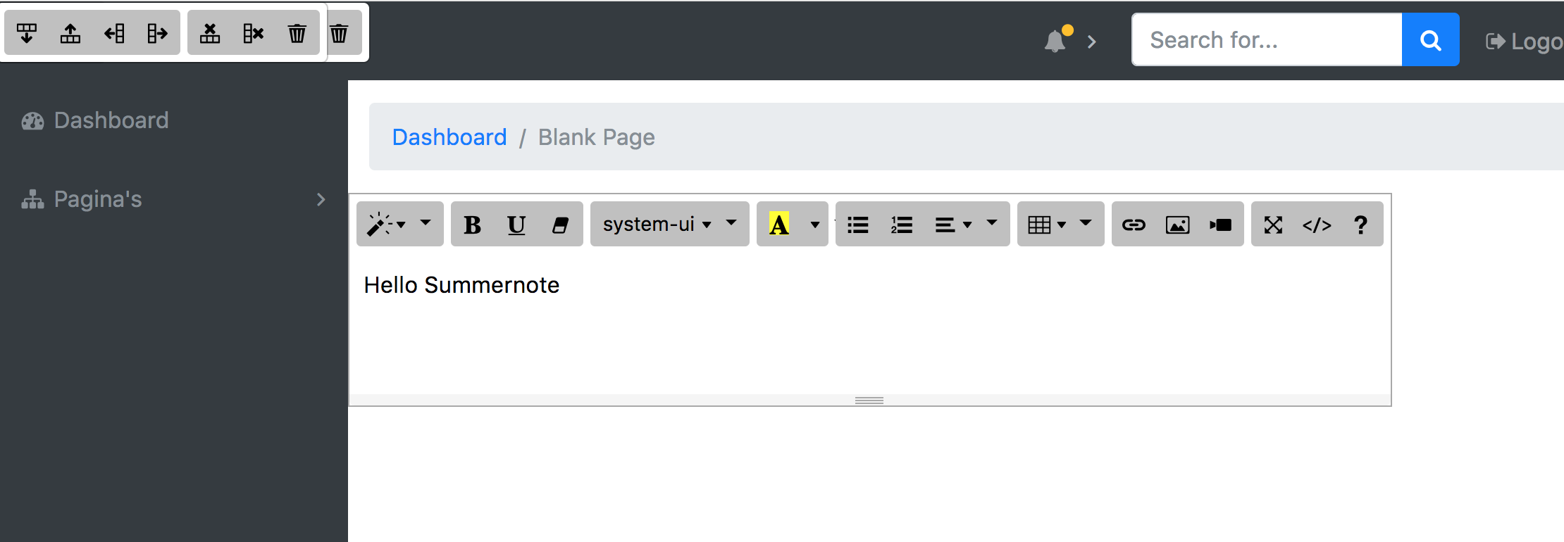 Weird bar appears on screen · Issue #2516 · summernote/summernote · GitHub