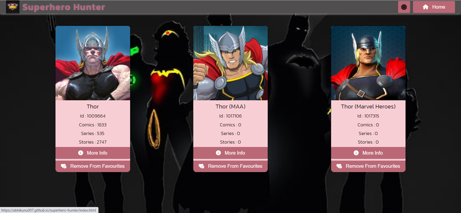 GitHub - Raghu-Masula/superhero-hunter