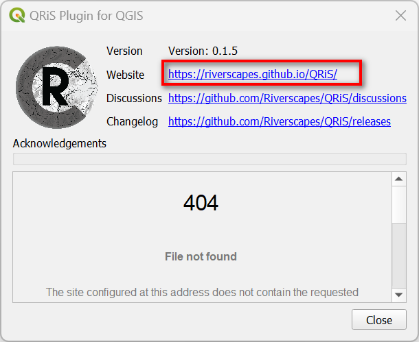 About - Needs updating of website & dotnethack.md · Issue #124 · Riverscapes/QRiS · GitHub