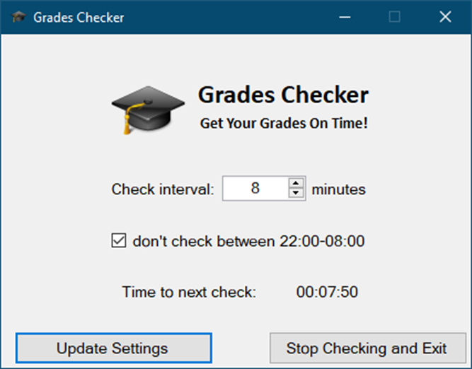 GitHub - StavHayounNoiberg/GradesChecker: Automatic grades checker for Afeka students