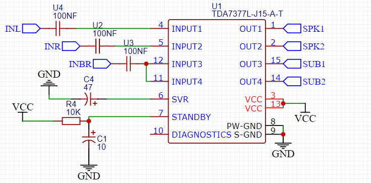 GitHub - electroboy001/TDA7377-based-2.1-Channel-Mini-Amplifier: A mini amplifier - can be used ...