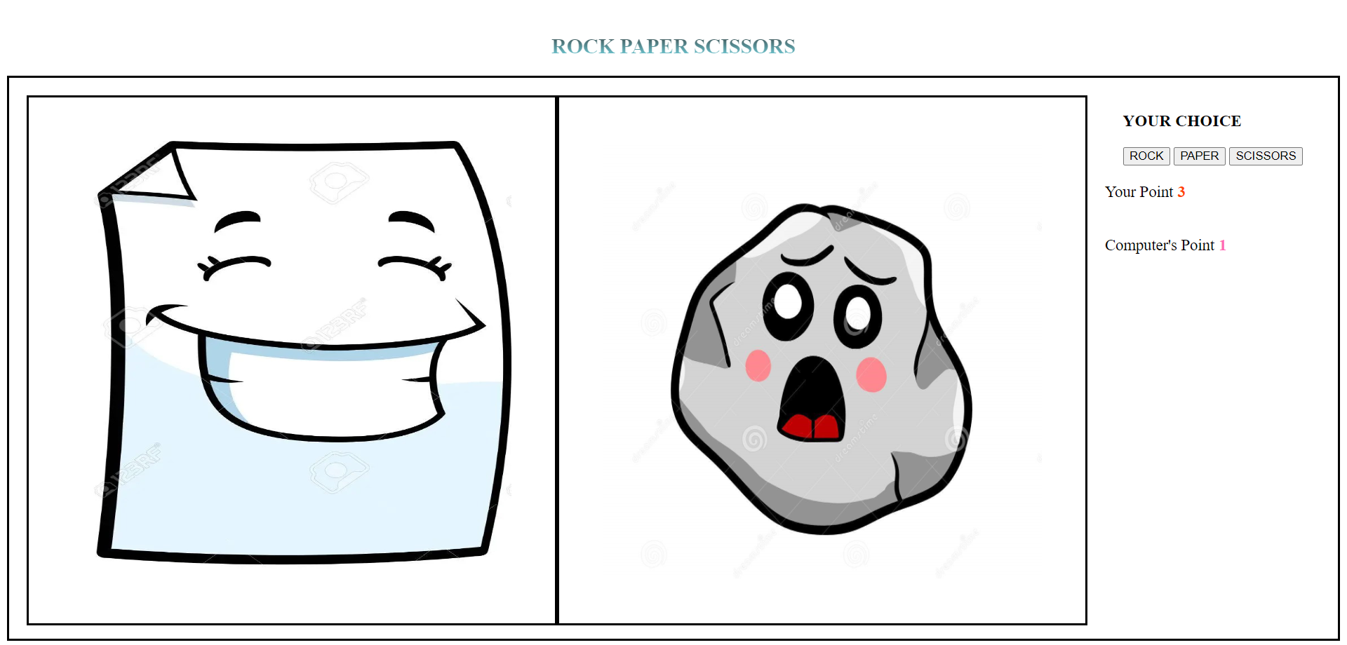 GitHub - JEEVI0501/ROCK-PAPER-SCISSORS: A simple relaxed game to play when bored