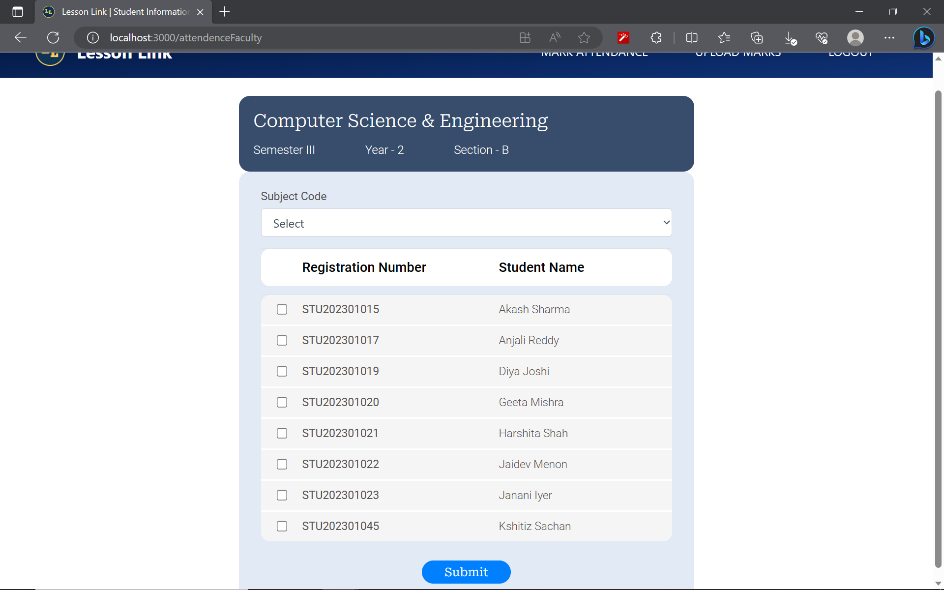 GitHub - KshitizSachan/Lesson-Link-codebase: Fullstack Learning management system