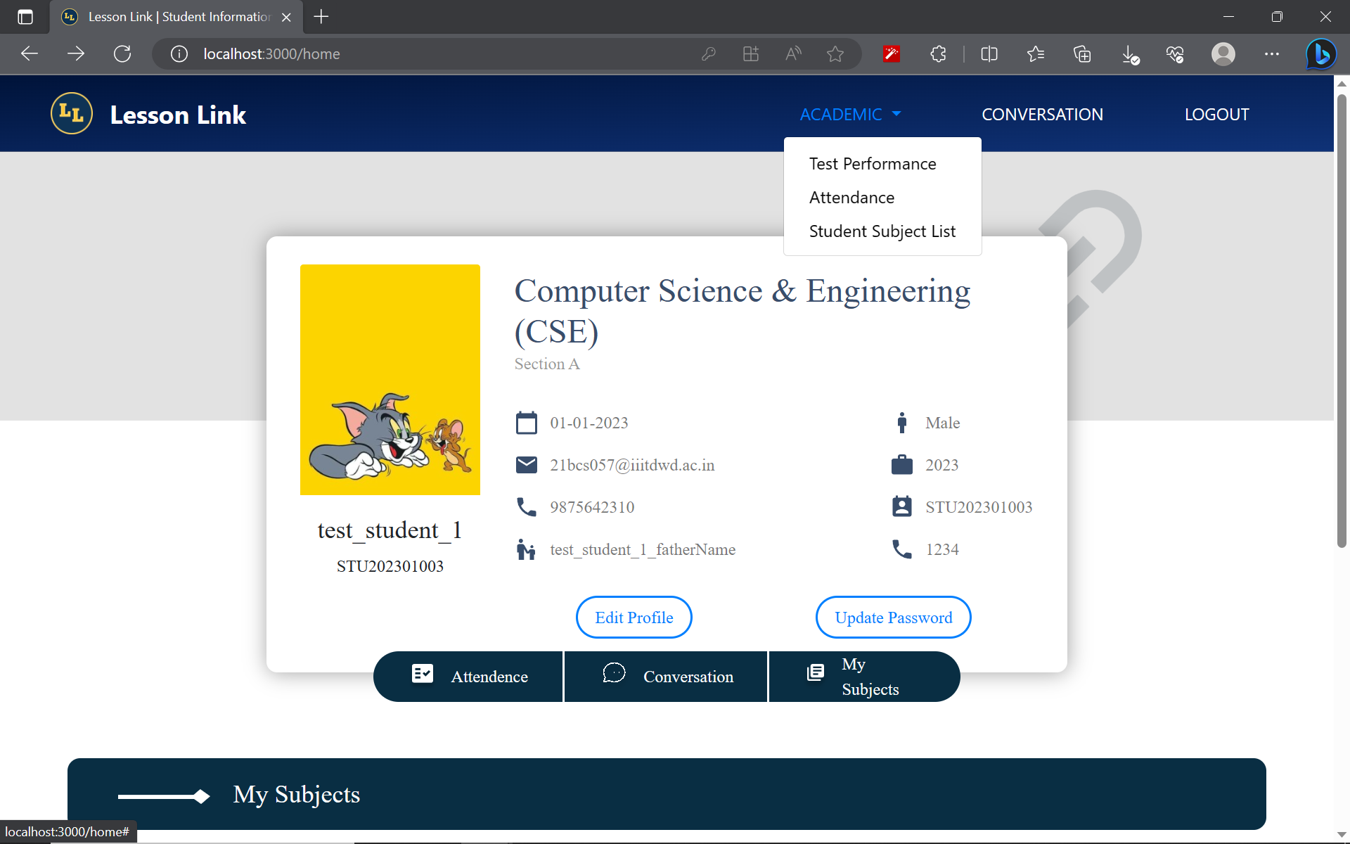 GitHub - KshitizSachan/Lesson-Link-codebase: Fullstack Learning management system