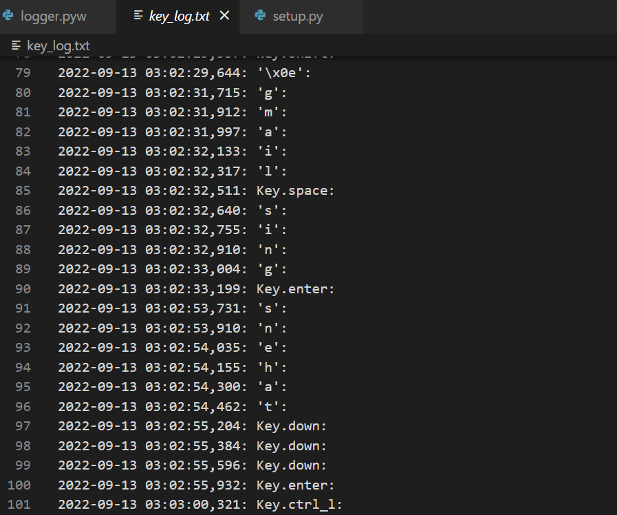 GitHub - thisIsSneha06/KeyLogg