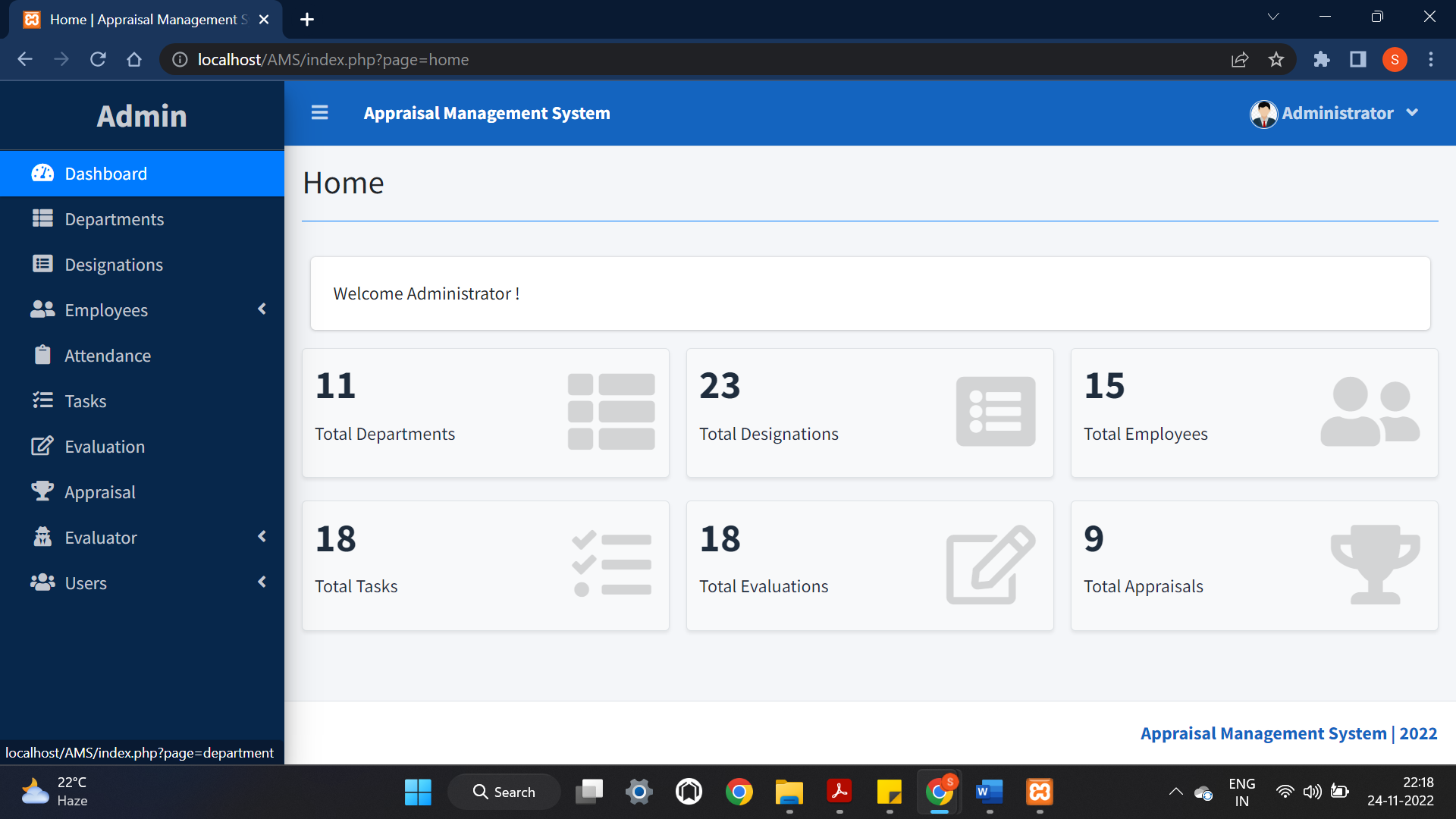 GitHub - thisIsSneha06/Appraisal_Mgmt_System