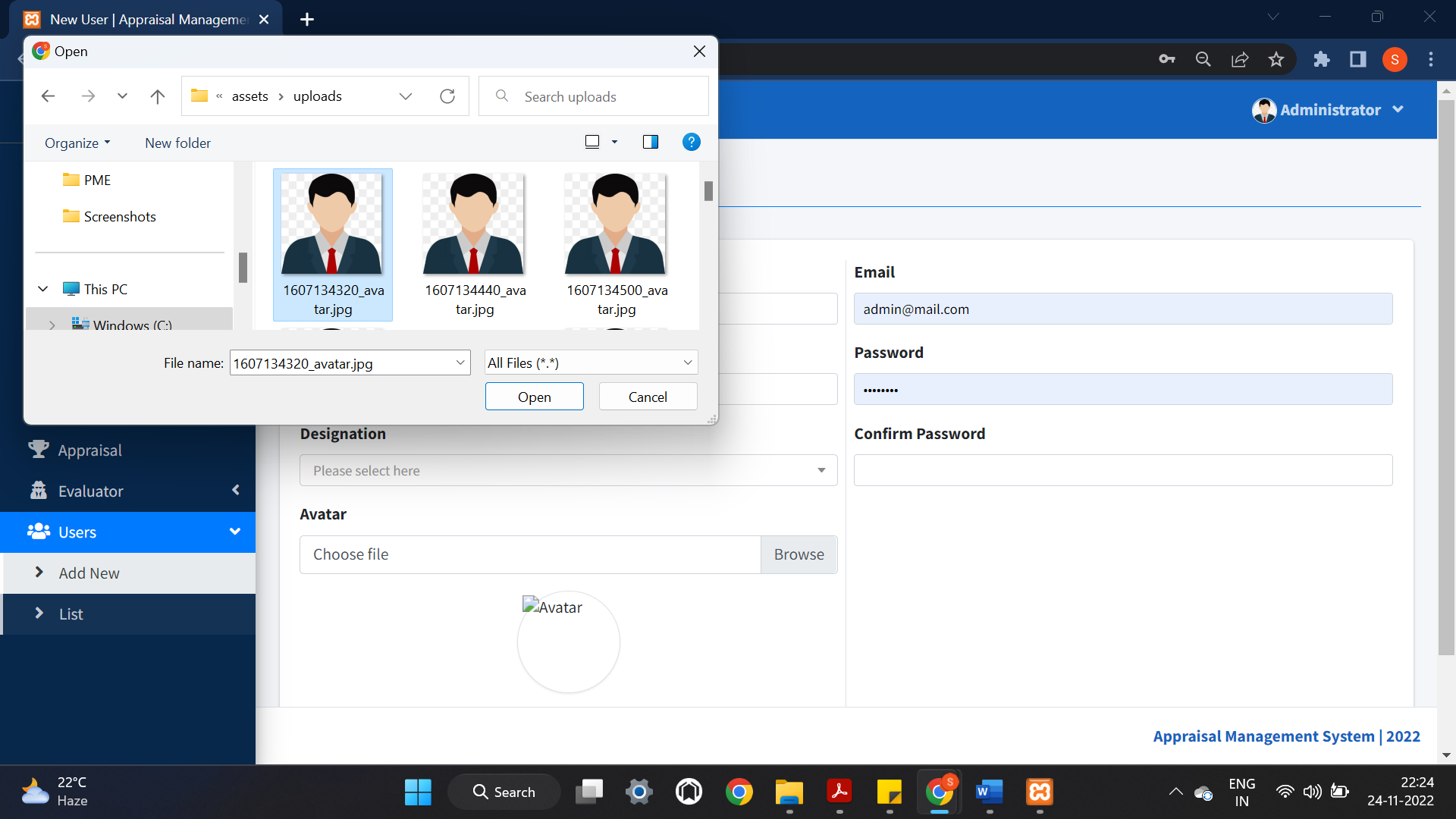 GitHub - thisIsSneha06/Appraisal_Mgmt_System