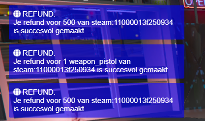 GitHub - nickvmeurs/esx_refundsystem: Remake of esx_refundsystem by byK3#7147, it now has logs ...