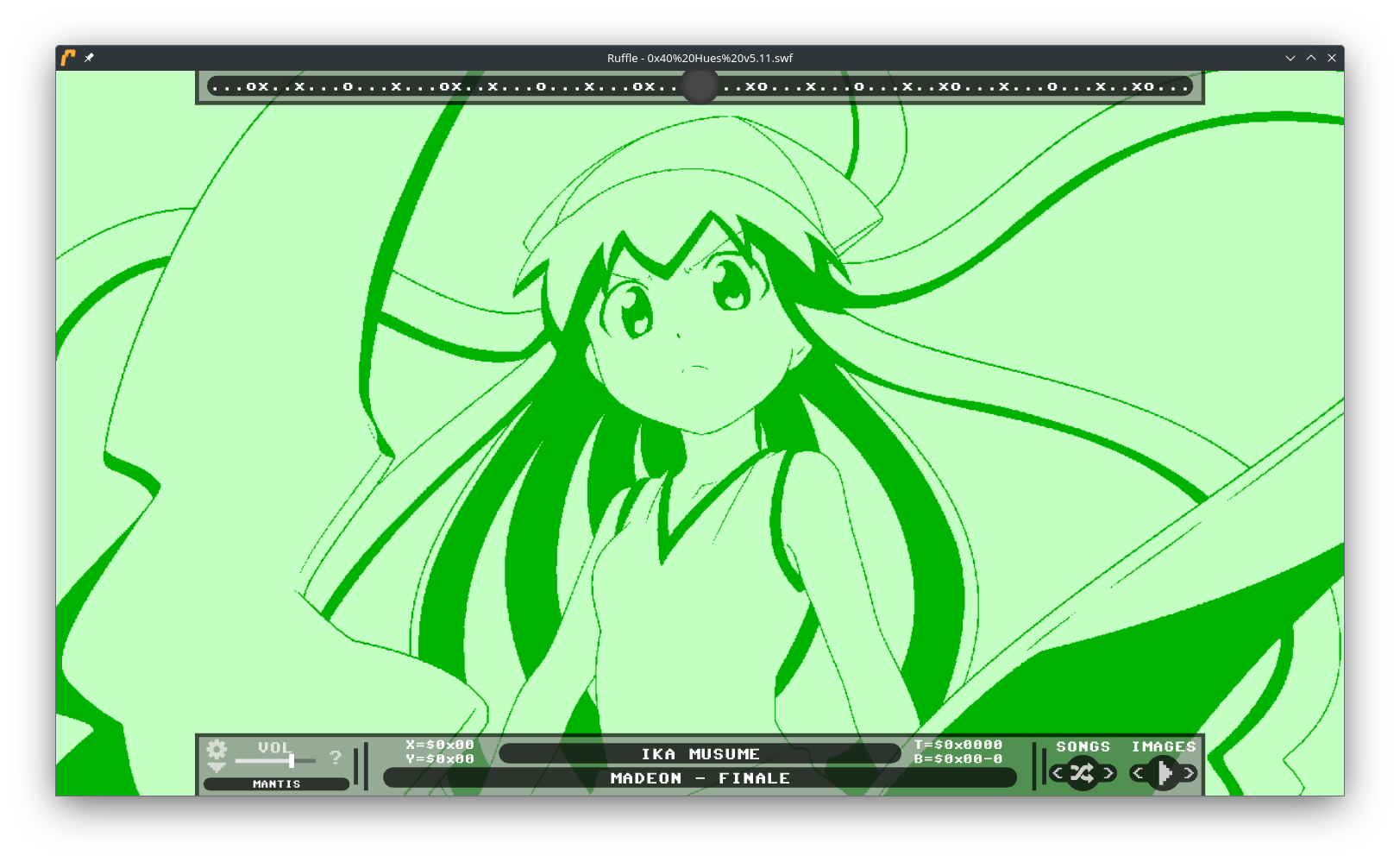 0x40 Hues v5.11 : white screen · Issue #8911 · ruffle-rs/ruffle · GitHub