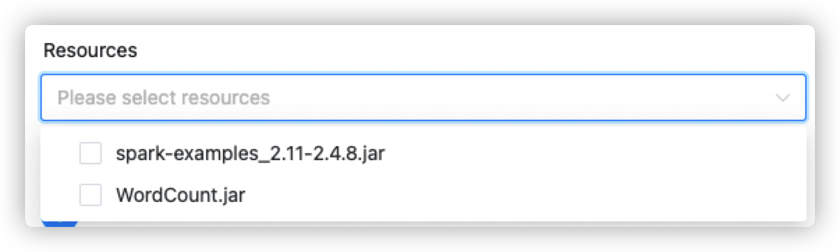 [Bug-FE][UI Next][V1.0.0-Alpha] The resources options were incorrect in SPARK. · Issue #9122 ...