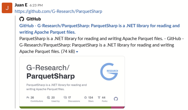 [FEATURE REQUEST]: Social Media Image improvements · Issue #391 · G-Research/ParquetSharp · GitHub