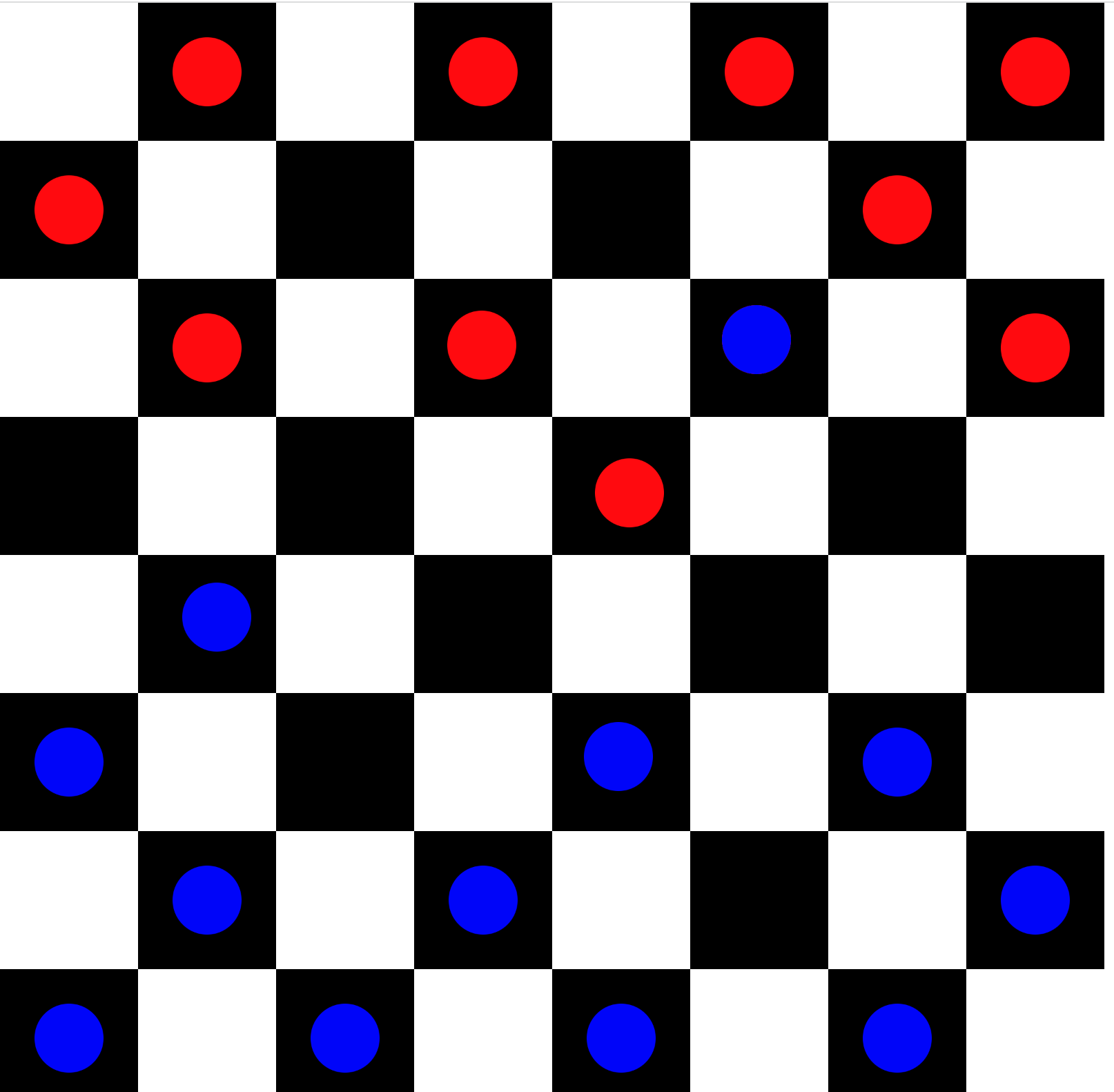 GitHub - eternalBackPain/Checkers: checkers game using p5.js