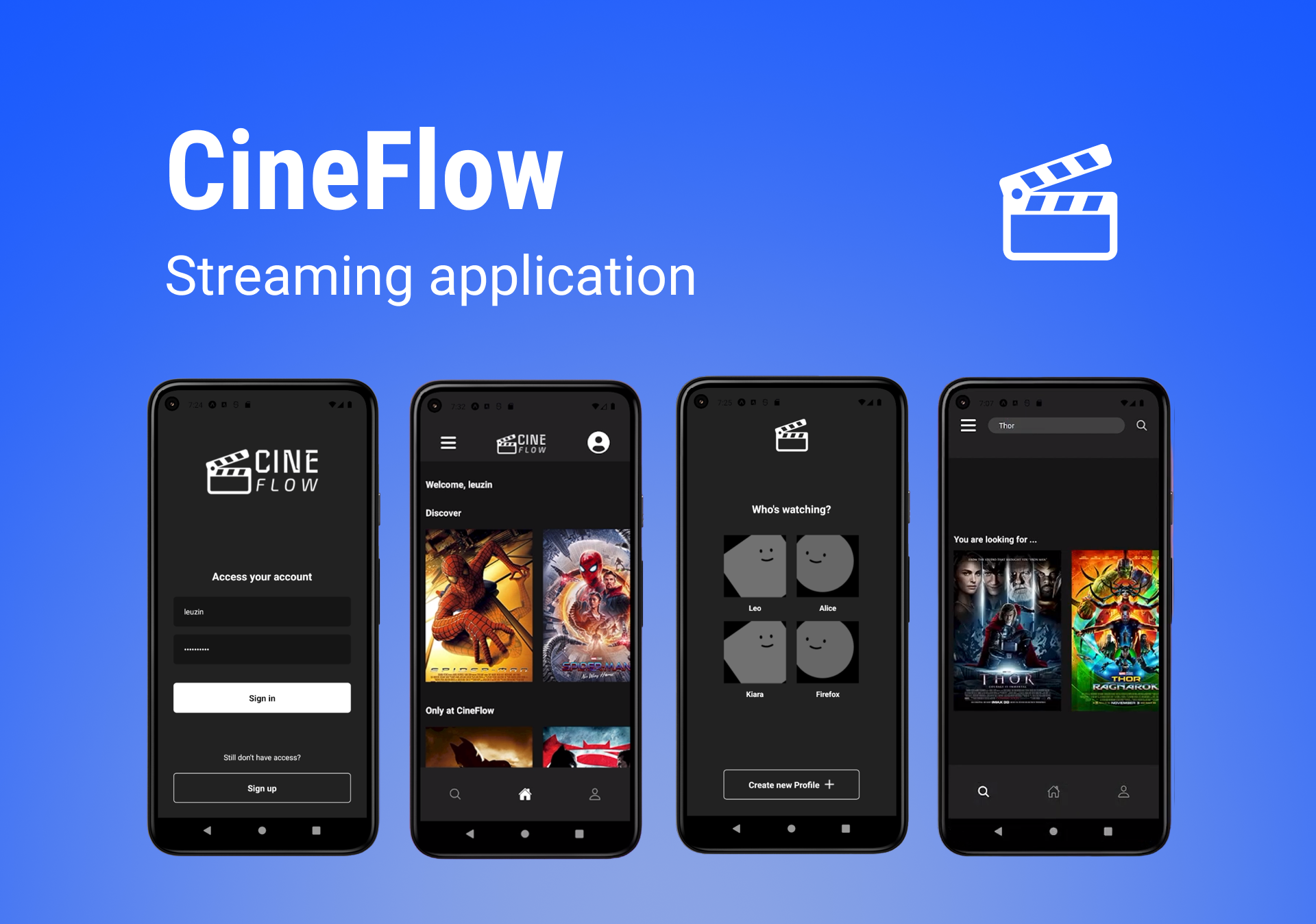 GitHub - leuzindev/cineflow: Uma aplicação de streaming para mobile