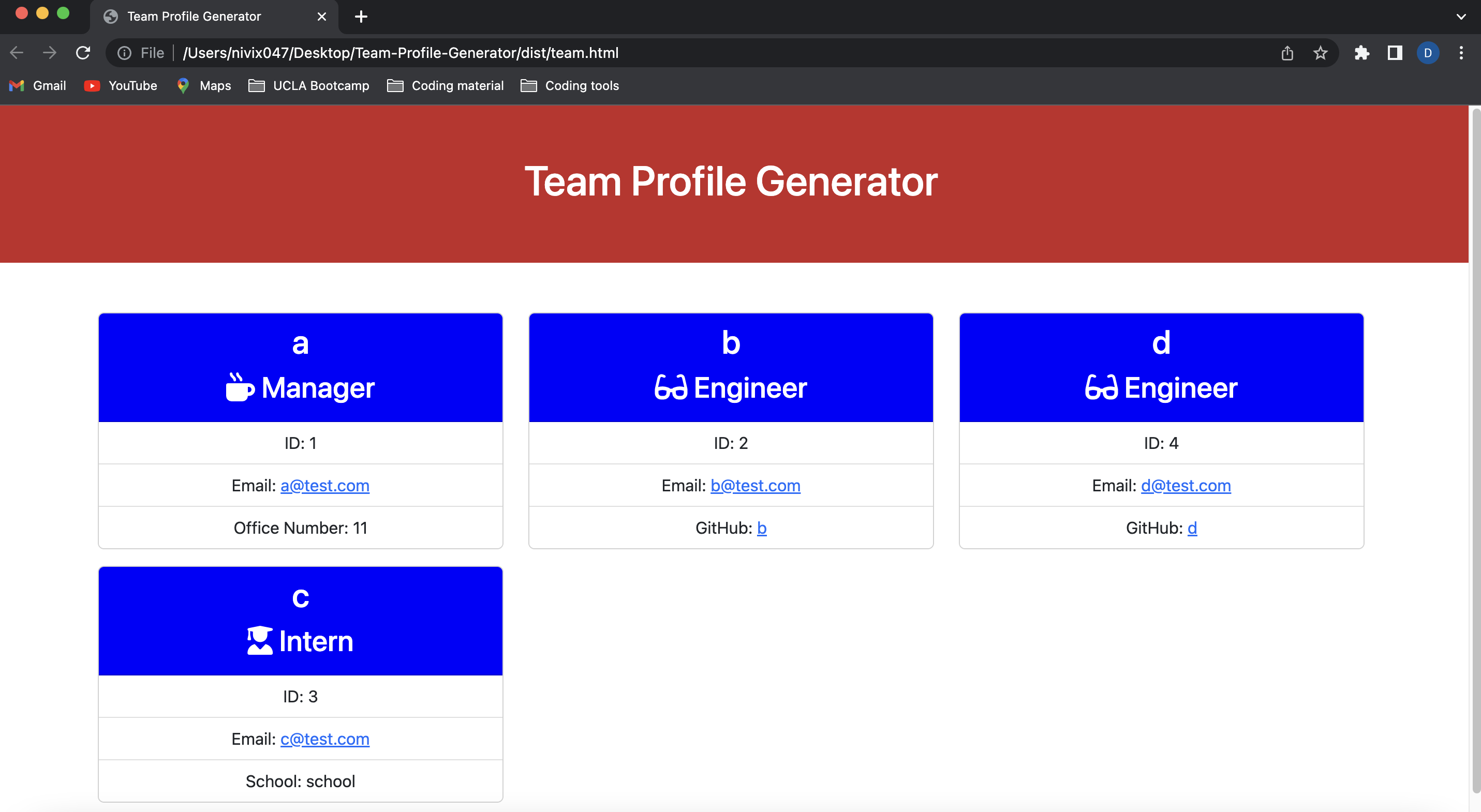 GitHub - Nivix047/Team-Profile-Generator