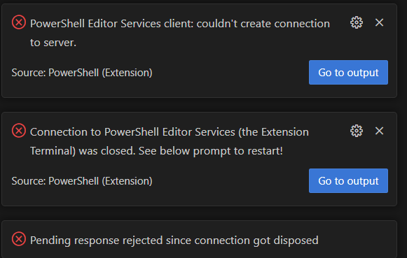 The Powershelldefaultversion Setting Was Powershell X64 But This Was Not Found · Issue