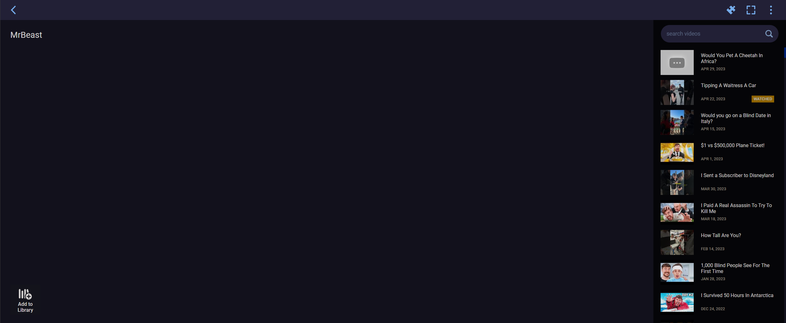 [Feature] Splash Screen for Youtube Channels · Issue #364 · Stremio ...