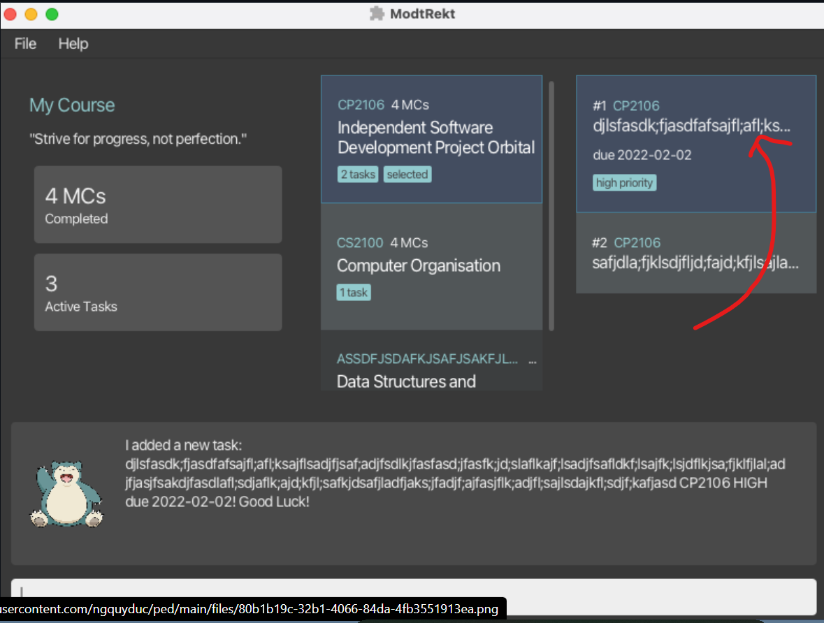 Is this considered as a bug or a UI enhancement? · Issue #393 · nus-cs2103-AY2223S1/forum · GitHub