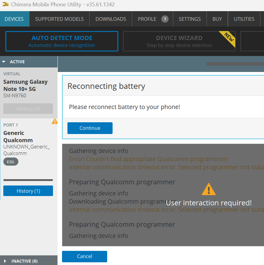 Emergency Download Galaxy Note10+ 5G in EDL/EhostDL SM-N976V d2xq SDM855 SDX50 Qualcomm Hana ...