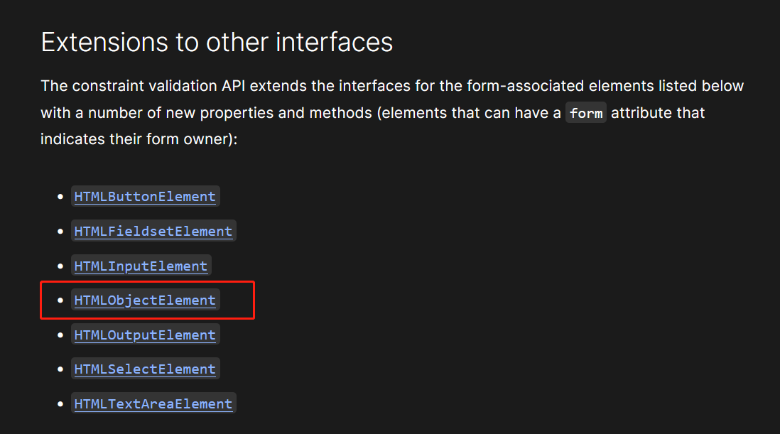 Issue Of Constraint Validation Api · Issue 15308 · Mdn Content · Github