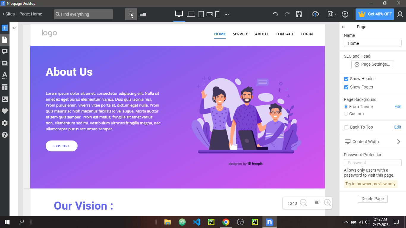 Create About Us page · Issue #6 · codervivek5/Formfil · GitHub
