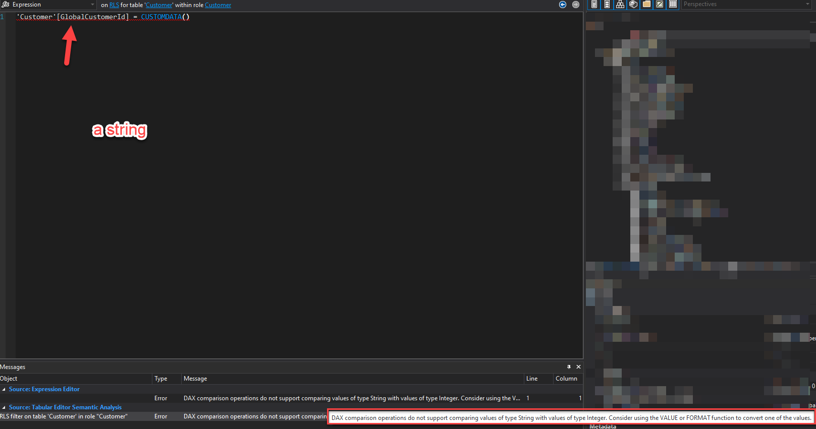Error message on CustomData() not valid · Issue #527 · TabularEditor/TabularEditor3 · GitHub