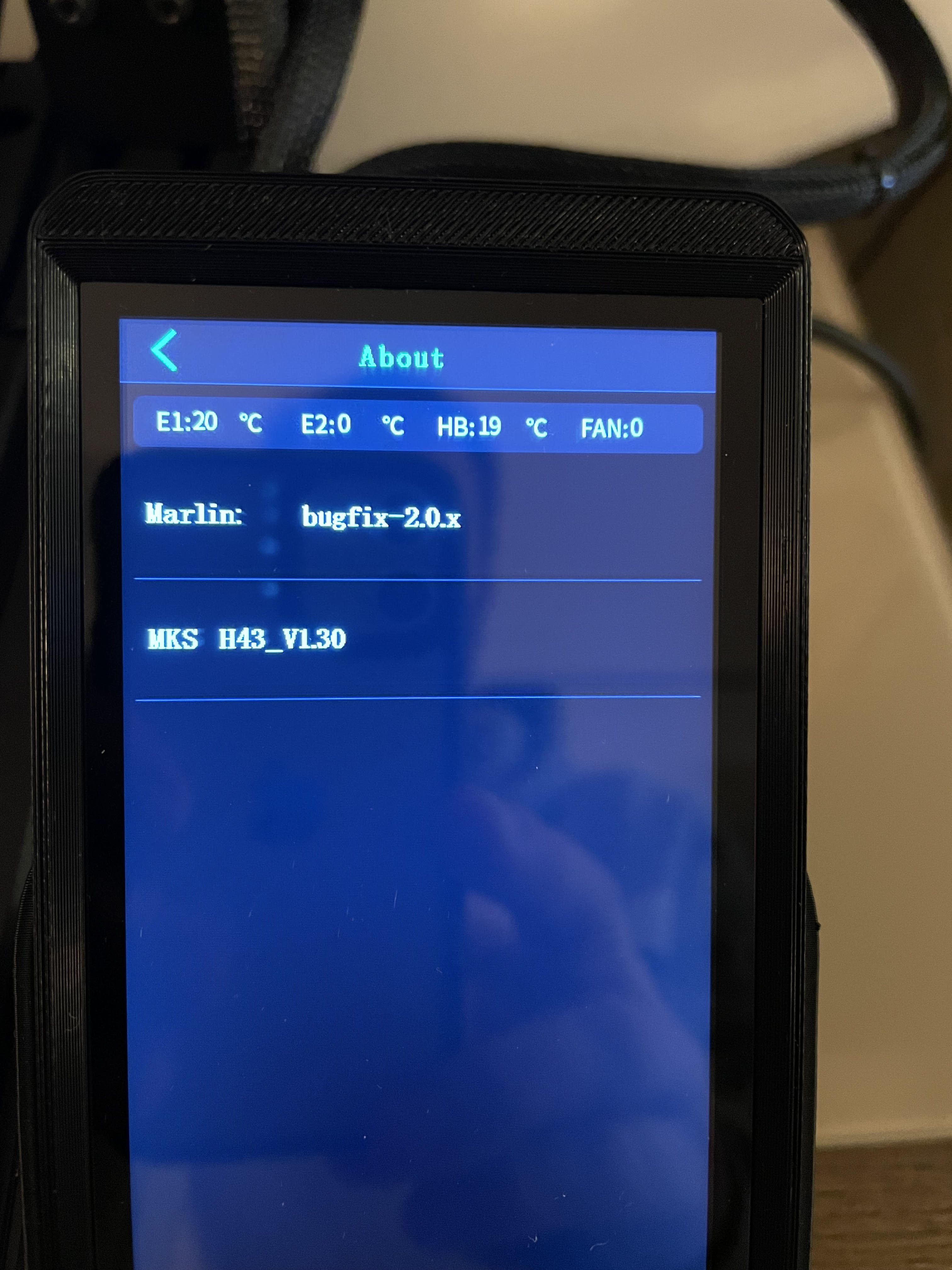 version displayed 1.30 · Issue #10 · makerbase-mks/MKS-H43-firmware · GitHub