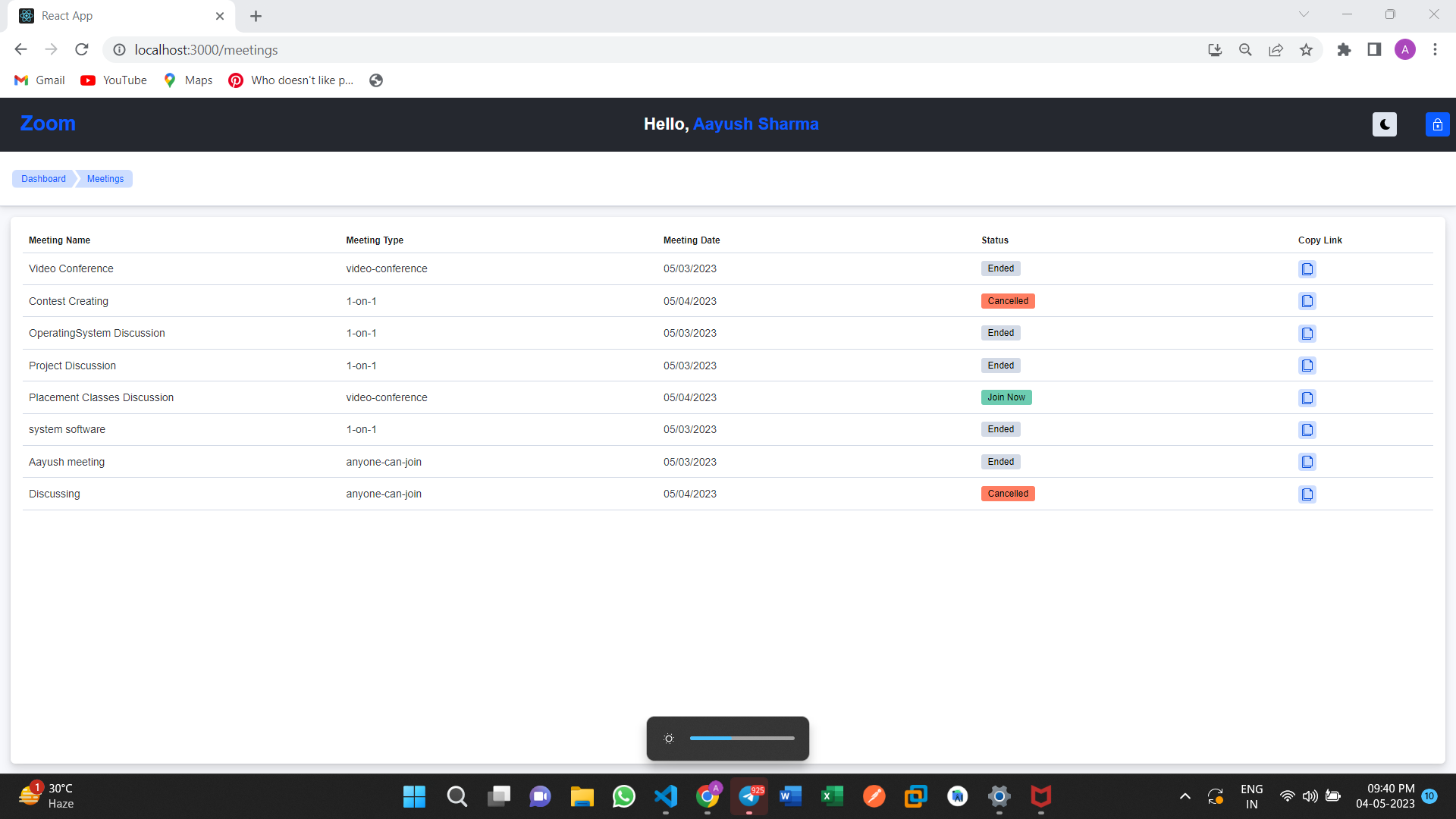 GitHub - ayush9009/zoom-meeting-app