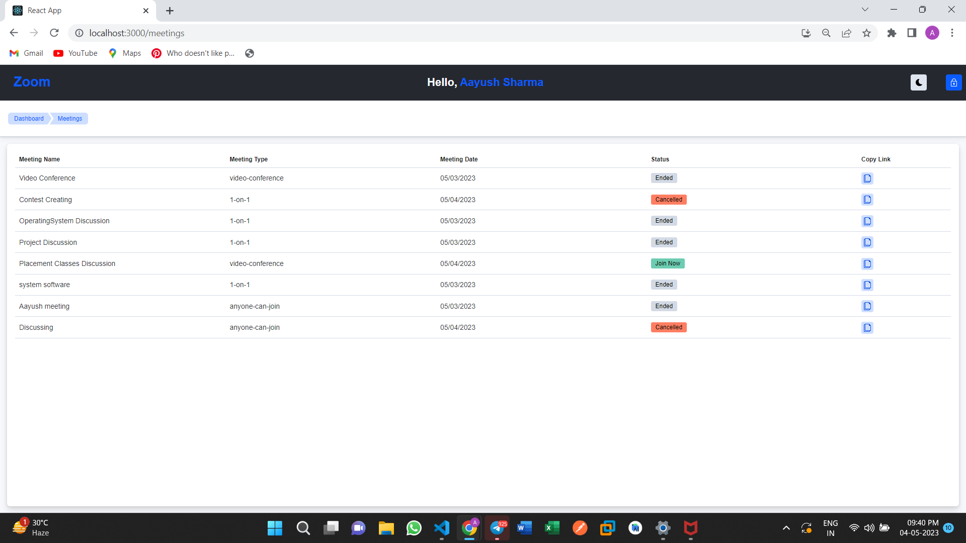 GitHub - ayush9009/zoom-meeting-app