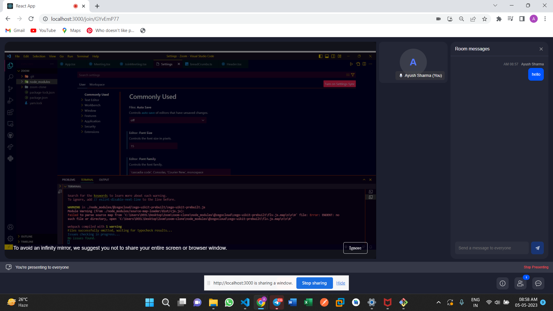 GitHub - ayush9009/zoom-meeting-app