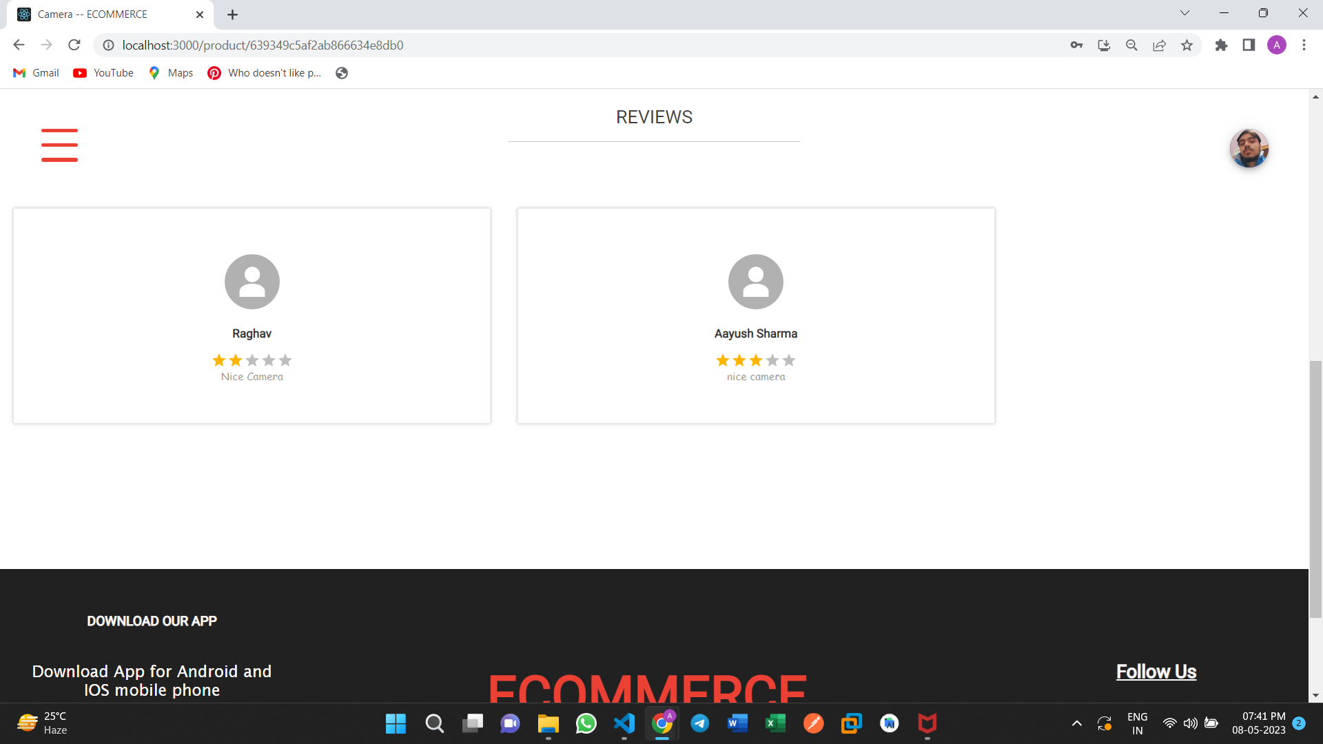 GitHub - ayush9009/EcommerceSite