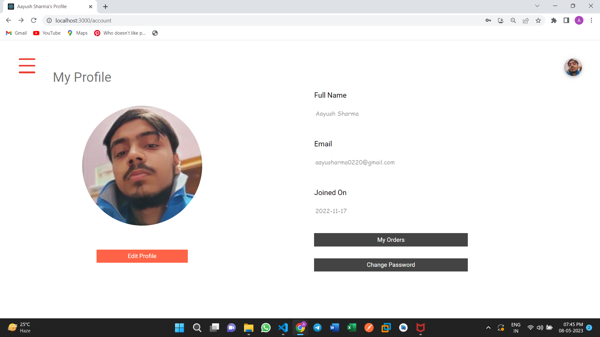 GitHub - ayush9009/EcommerceSite