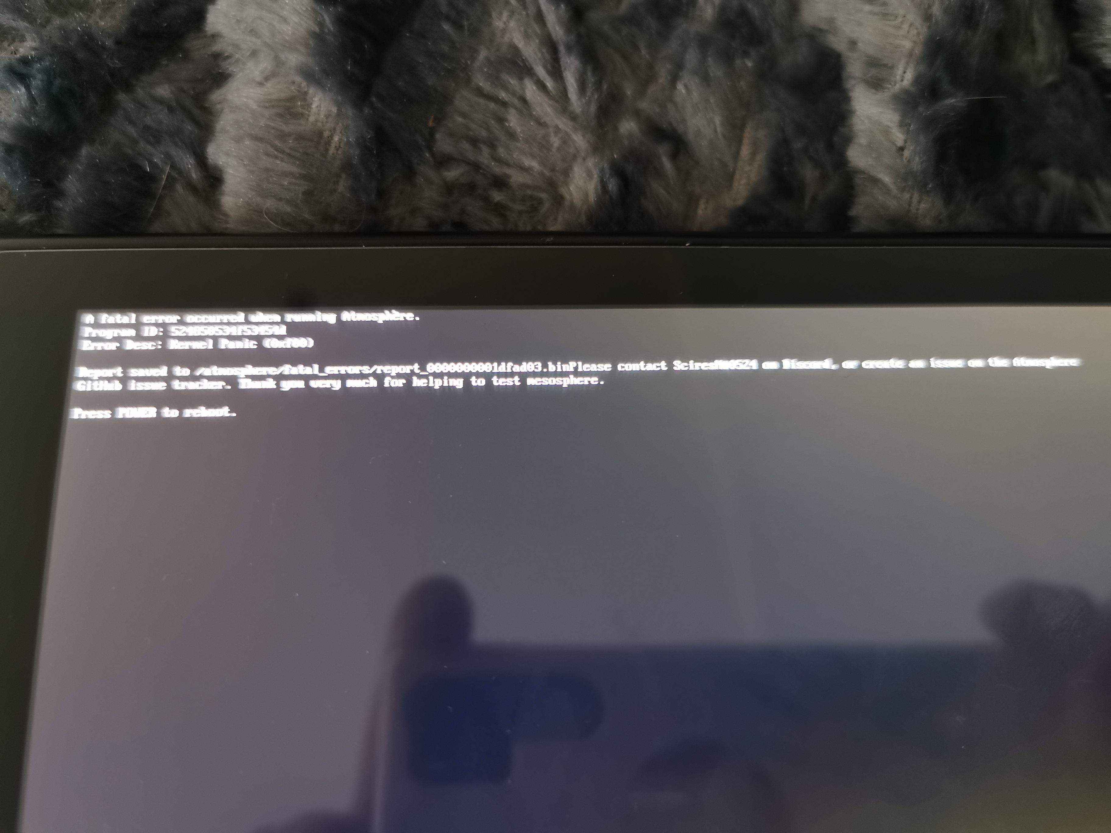 Fatal error to boot atmosphere 1.2.5 fw 13.02 · Issue #1761 ...