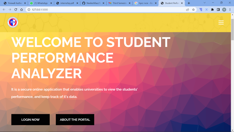 GitHub - NeeleshRao/Student-Performance-Analyzer: Website built for my ...