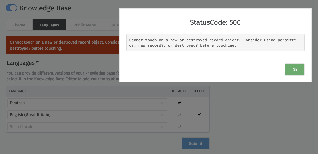 Can not delete language in the knowledge base · Issue #4554 · zammad/zammad · GitHub