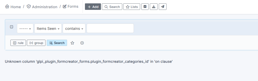 Does not display forms · Issue #2681 · pluginsGLPI/formcreator · GitHub