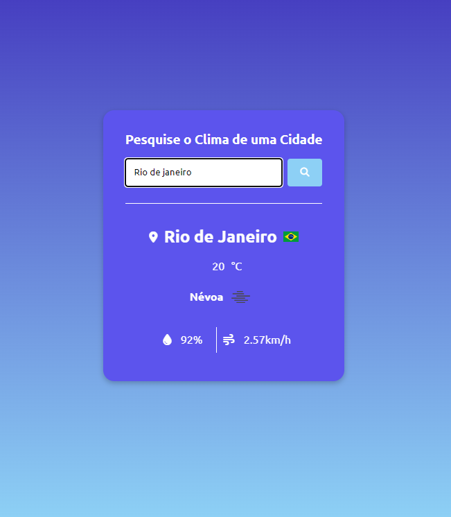 GitHub - Tiago-Amaral/ClimaAPI