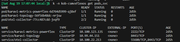 [bug] Dell Karavi Observability · Issue 948 · Dell Csm · Github