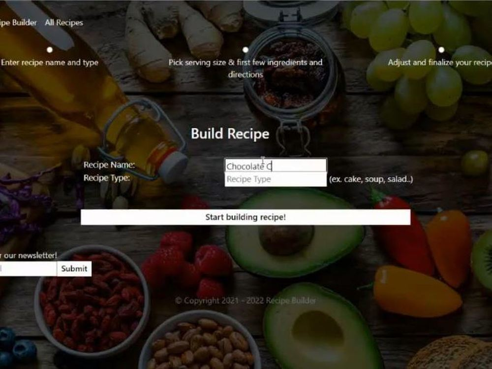 GitHub - ReviBronsht/recipe-builder