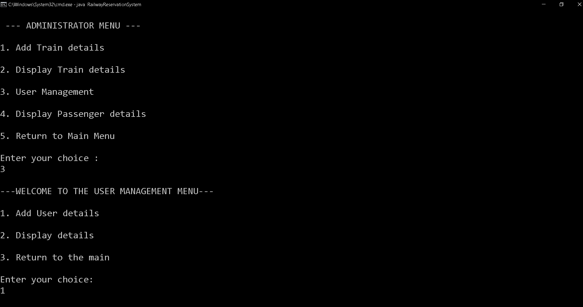 GitHub - ChoudhariNikita/Railway-Reservation-System: Simple Railway ...