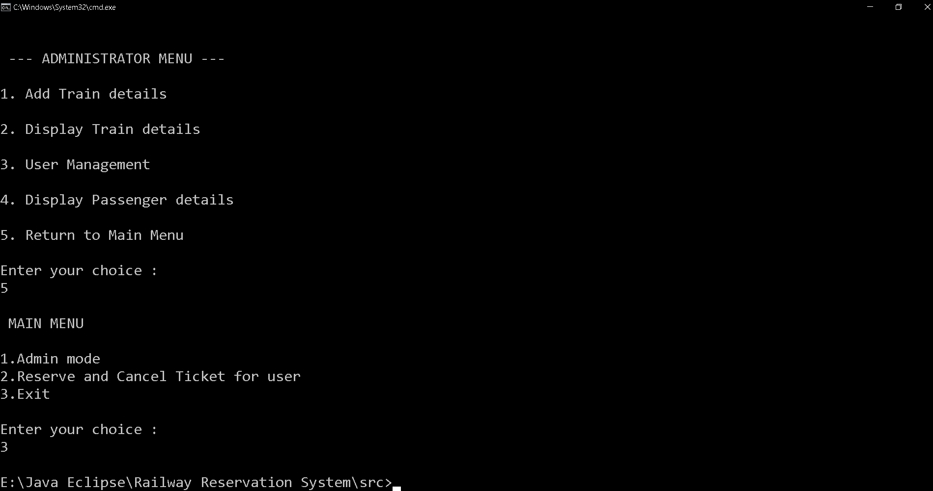 GitHub - ChoudhariNikita/Railway-Reservation-System: Simple Railway ...