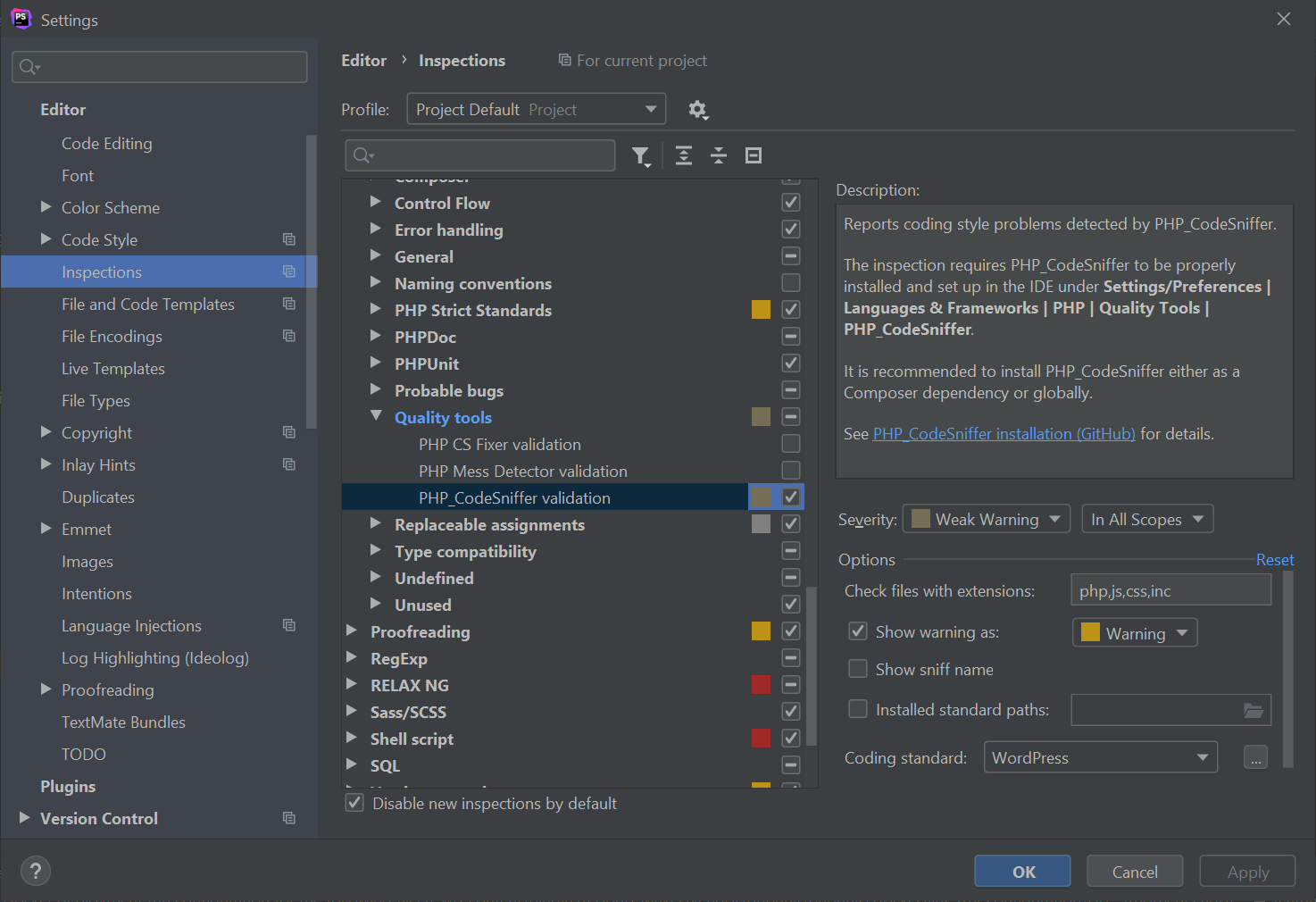 Add JS, Sass, and PHP linting · Issue #822 · PopupMaker/Popup-Maker · GitHub
