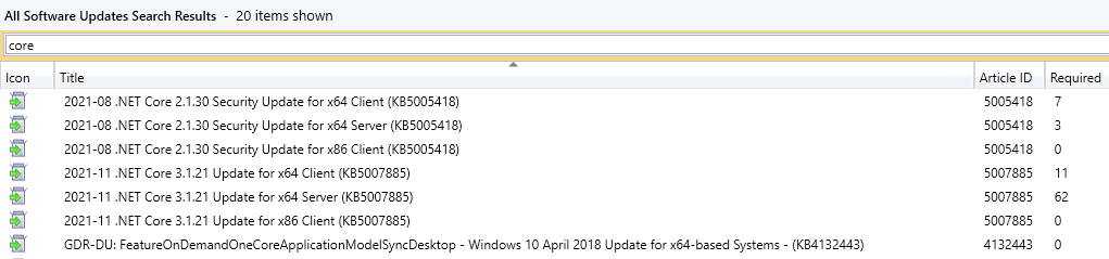 .NET Core Updates via Microsoft Update channels · Issue #5013 · dotnet ...