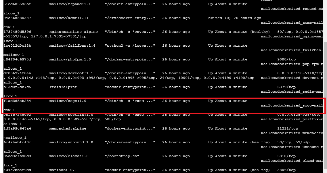 SOGo Not Starting Automatically After Reboot · Issue #431 · mailcow ... SOGo Not Starting Automatically After Reboot · Issue #431 · mailcow ...