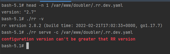 [🐛 BUG]: Omit the bugfix version for the config version check · Issue #958 · roadrunner-server ...
