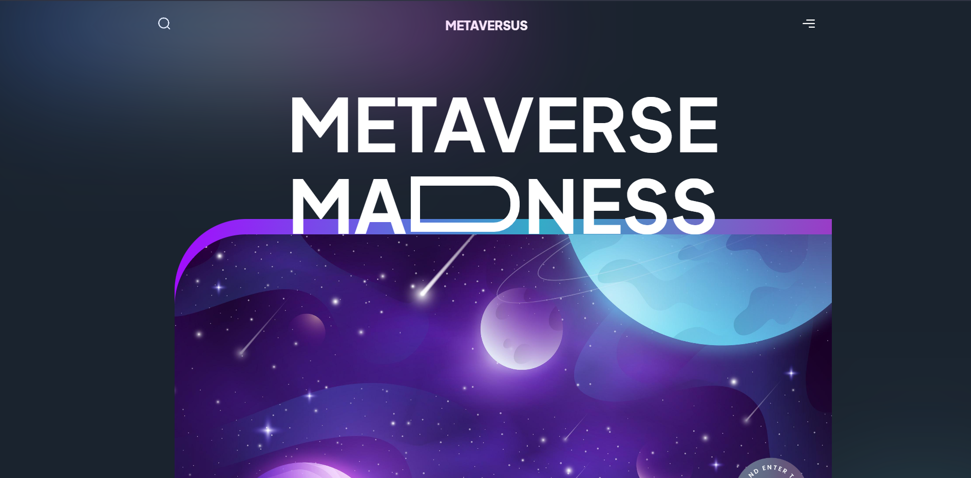 GitHub - numbskullx26/metaverse-landing-page